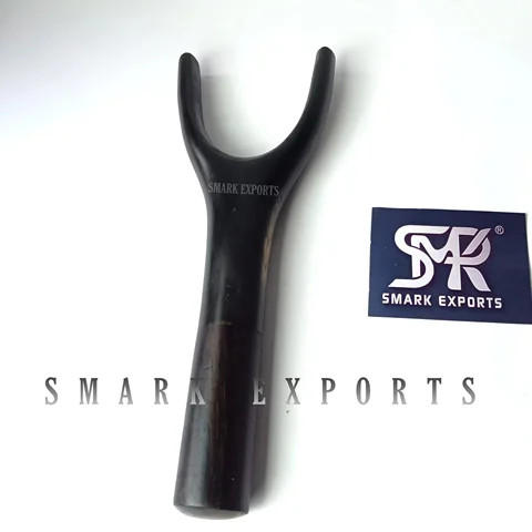 Buy Buffalo Horn Walking Stick Wide Pronged Handle With A Wood For ...
