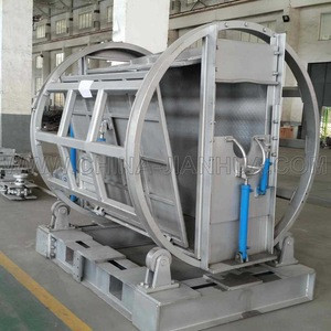 Buy Cattle Kosher Slaughter Box Rotational Box Reverse Case Slaughter ...