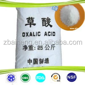 Buy Chemical Raw Material Oxalic Acid H2c2o4 2h2o from Zibo Aiheng New ...