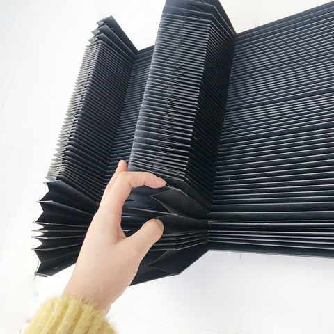 Buy Cnc Linear Guide Rail Protect Accordion Bellows Cover from ...