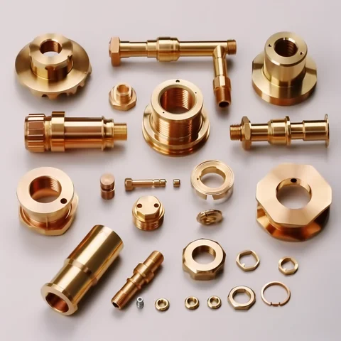 Buy Cnc Machine Parts Brass Precision Items Brass Cnc Turning ...
