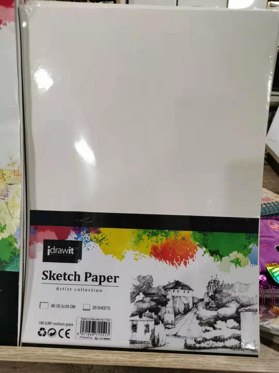Buy Custom Drawing Books Sketchbook 180 Gsm 20 Sheets Sketch Paper For ...