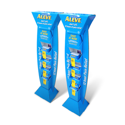 Buy Custom Retail Store Pos Corrugated Cardboard Display Trade Show ...