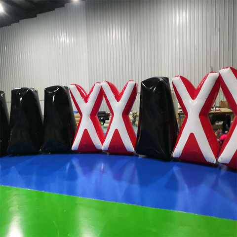 Buy Customized Design Doritos Shape Inflatable Paintball Bunkers For ...