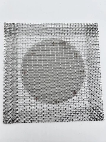 Buy Customized Round Shape Stainless Steel Wire Mesh Disc Woven Wire ...