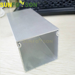 Buy Customized Specification Aluminum Cable Ducts Channel Ducts With 50 ...