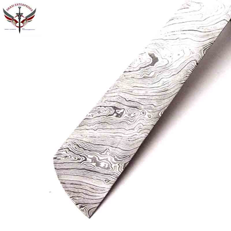 Buy Damascus Steel Machete Blank Blade Knife Professional Quality Knife ...