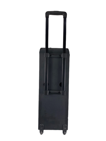 Buy Dual 6.5inch Subwoofer Audio Trolley Speaker With Fire Light ...