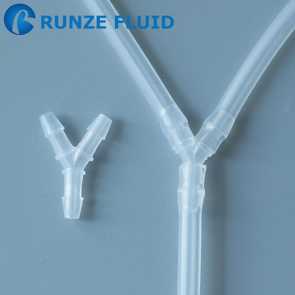 Buy Easy Tubing Small Plastic Fittings 3 Way Connectors from Nanjing ...