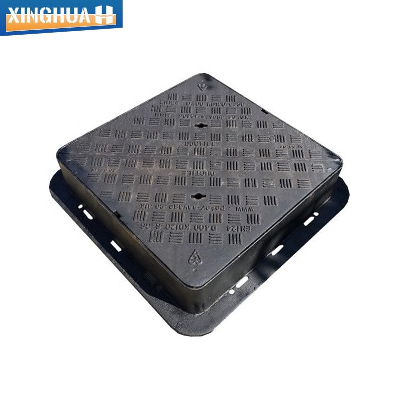 Buy En124 Ductile Cast Iron Double Triangle Manhole Cover C250 from ...