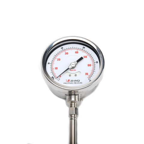 Buy Factory Supply High Temperature Pressure Gauge Temperature Gauge ...
