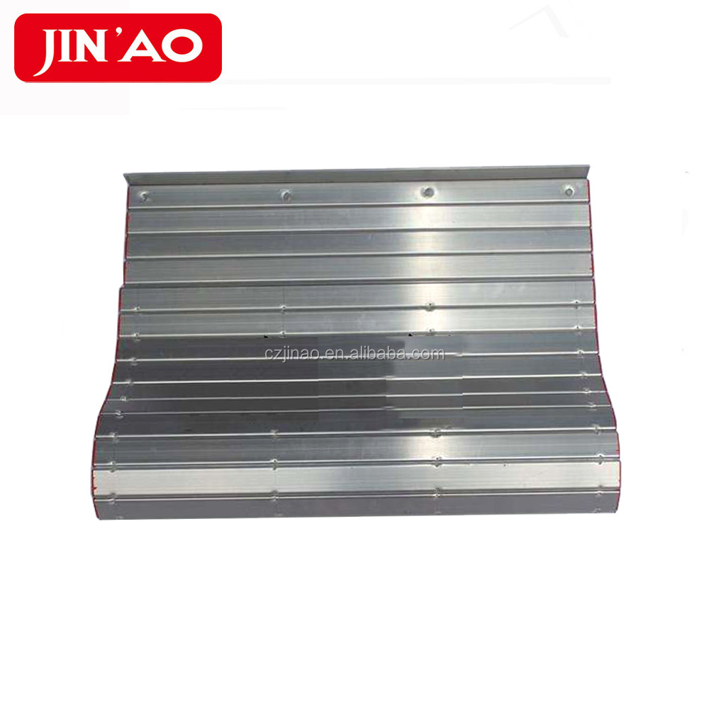 Buy Flexible Rolling Curtain Aluminum Bellows Cover Curtain Shield ...