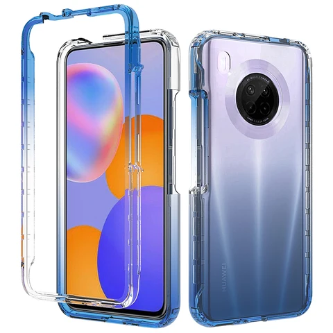 Buy Full Body 360 Cover Case Pc Tpu Shockproof Phone Cover For Huawei ...