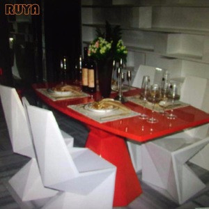 Buy Glass Fiber Dining Table For Restaurant Architech Design Furniture ...