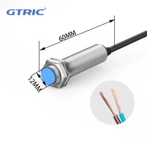 Buy Gtric Reed Proximity Switch M12 Series Sensing Distance 10mm Flush ...