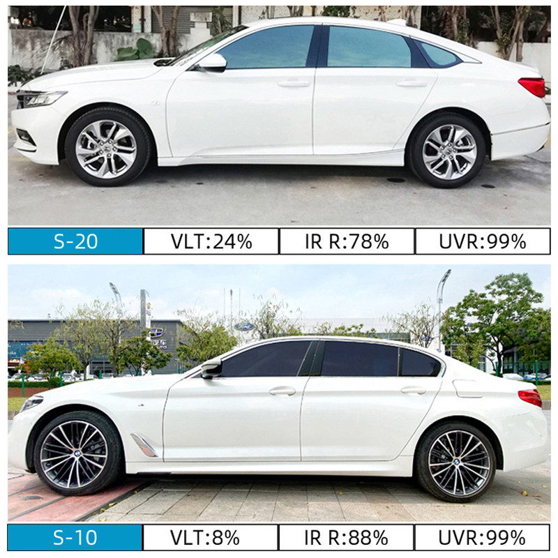 Buy Heat Metal Reflective Car Window Glass Tint Film Sputter Nano ...