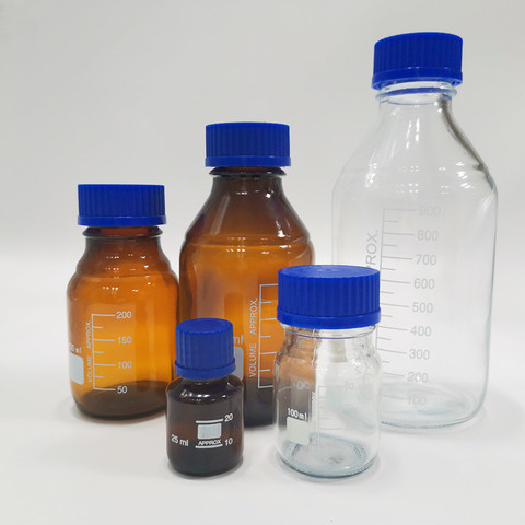 Buy Hematology Reagent Bottles Package Glass Bottle Reagent For ...