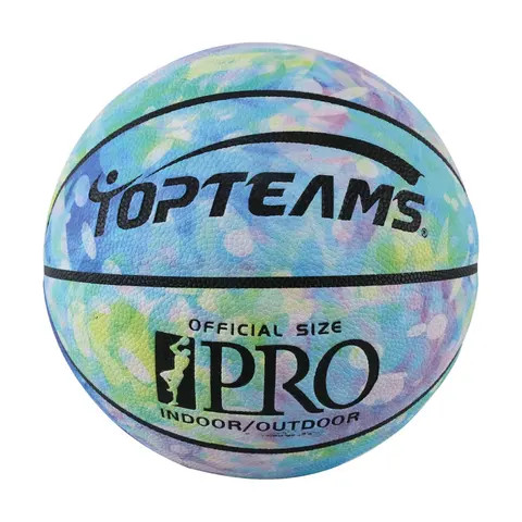Buy High Standard Colorful Custom Moisture Leather Basketball Customize ...