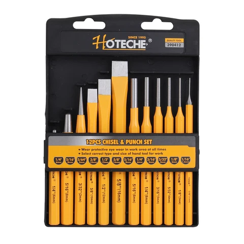 Buy Hoteche 12pcs Chisel & Punch Set Chisel & Punch from Ningbo Genin ...
