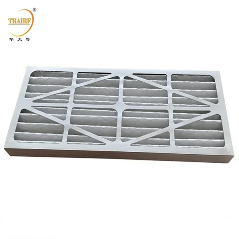Buy Hvac Air Filter Cardboard Pleated Panel Ac Furnace Pre Filter For ...