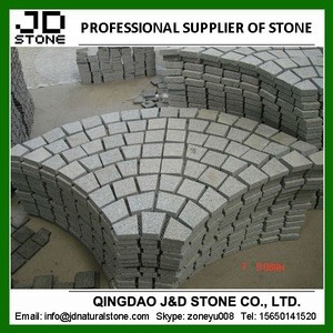 Buy Interlock Cobblestone/ Paving Stone/ Fan Pattern Paver from Qingdao ...