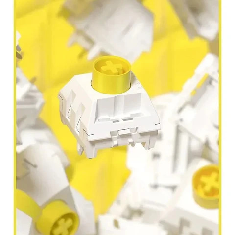 Buy Kailh Box Fried Egg Switch Silent Linear Mechanical Keyboard Switch ...
