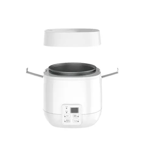 Buy Mini Cooker White 1.2l Plastic Low Sugar Uncoated 4in1 Intelligent ...