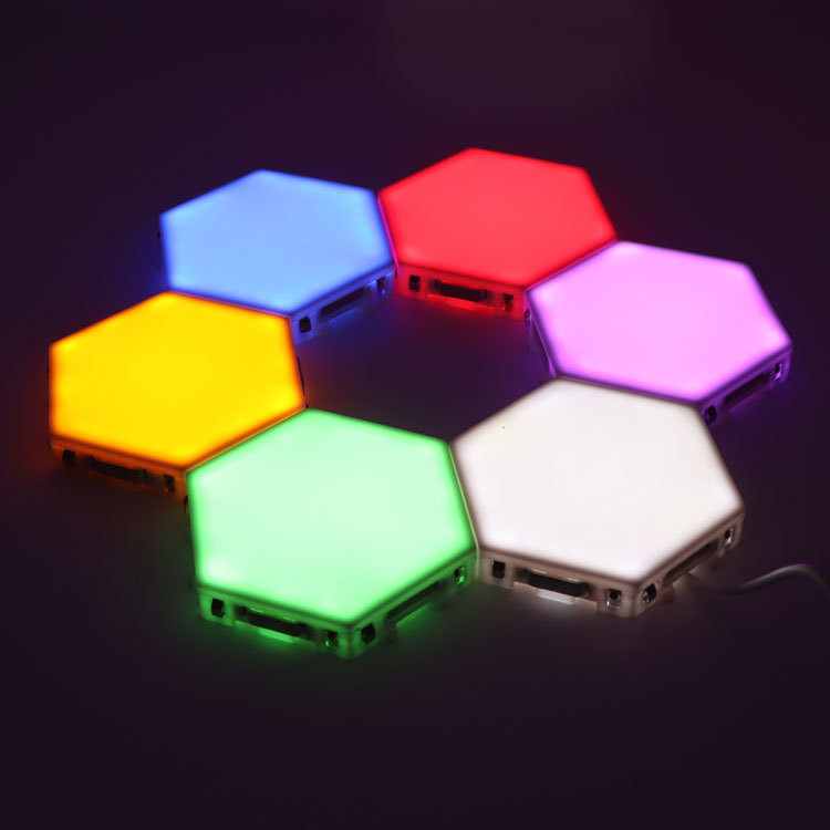 Buy Modern Quantum Lights Led Hexagonal Modular Touch Sensor Lamps ...