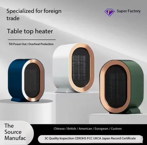 Buy New Home Heater Desktop Office Mini Heater Ptc Vertical Small ...