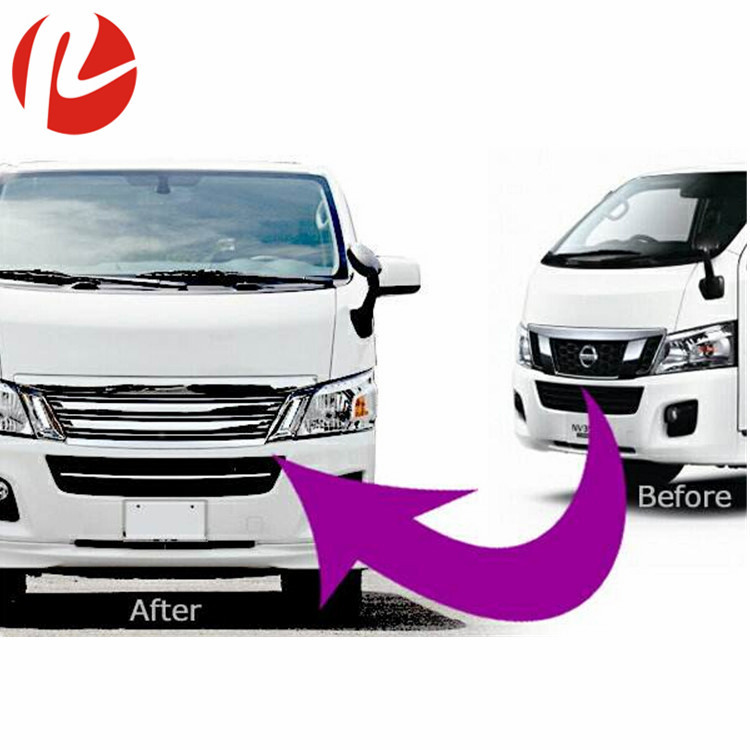 Buy Nv350 Accessories Chrome Led Front Grille For E26 Bus Body Parts ...