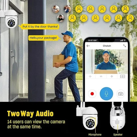 Buy Oem A7 1080p Ptz Camera 2mp Wifi Camera Home Security Camera With ...