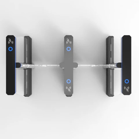 Buy Office Building Lobby Entrance Pedestrian Barrier Gate Face ...