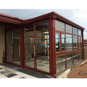 Buy Prefab Sunhouse Diy Sunroom Aluminium Laminated Insulated Aluminum ...
