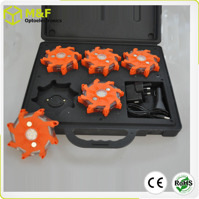 Buy Professional 5-pack Kit Rechargeable Car Emergency Strobe Traffic ...