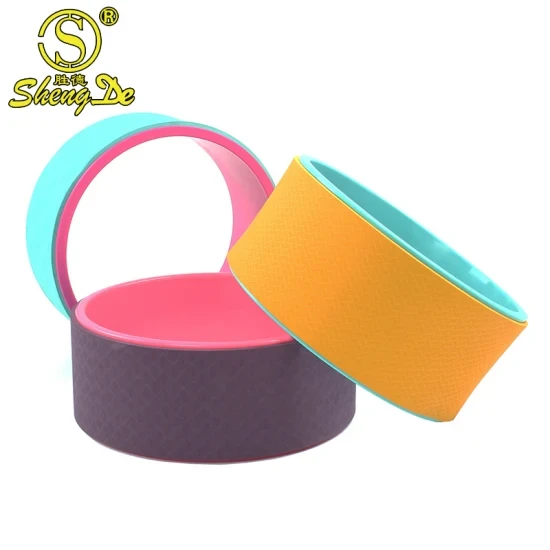 Buy Releasing Muscle Hollow Massage Eva Pu Yoga Circle Wheel from ...
