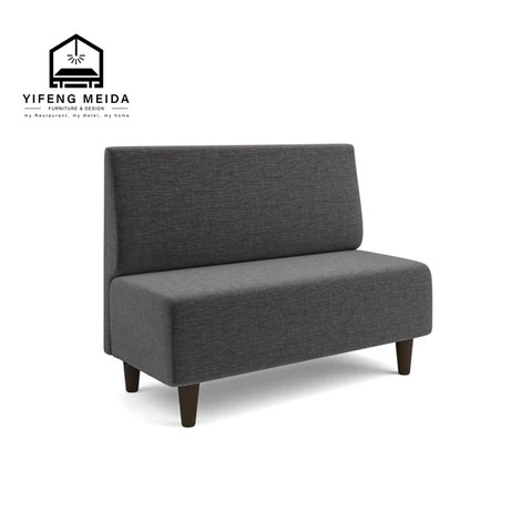 Buy Restaurant Leather Booth Seating Modern L Shape Cafe Furniture ...