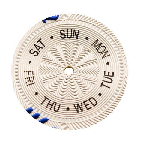 Buy Round Hydraulic Radial Watch Dial 6h Calendar Window Sicker High ...