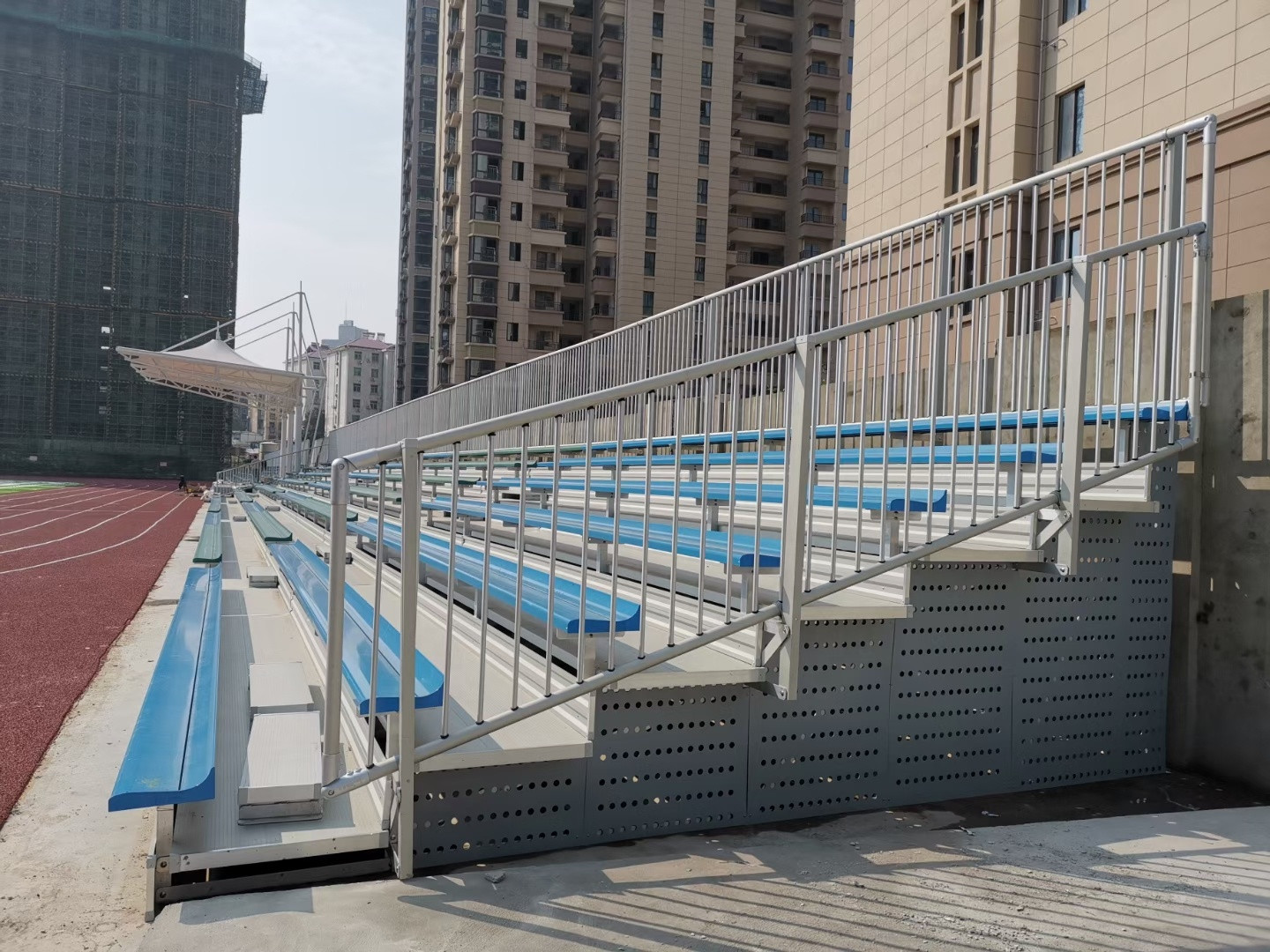 Buy Scaffolding Bleacher Outdoor Metal Grandstand Demountable Bleachers ...