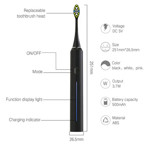 Buy Sonic Electric Toothbrush Suppliers Electric Rechargeable Oral ...
