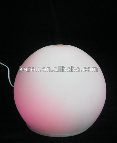Buy Sphere Glass Ultrasonic Aroma Essential Oil Diffuser With Mood ...