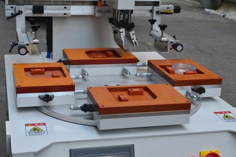 Buy Tx-2030p-4t Four Station Flatbed Pcb Screen Printing Machine Metal ...