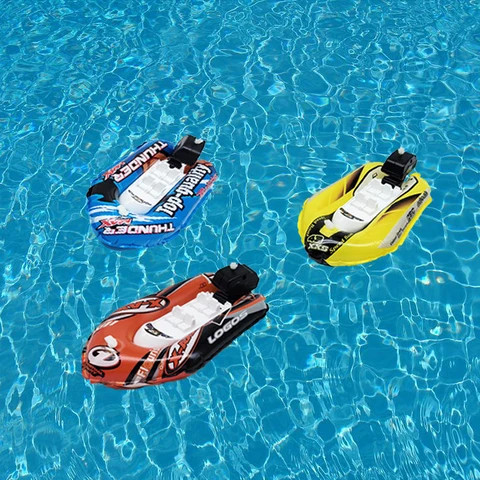 Buy Upper Chain Inflatable Racing Boat Toys Wind Up Control Yacht ...