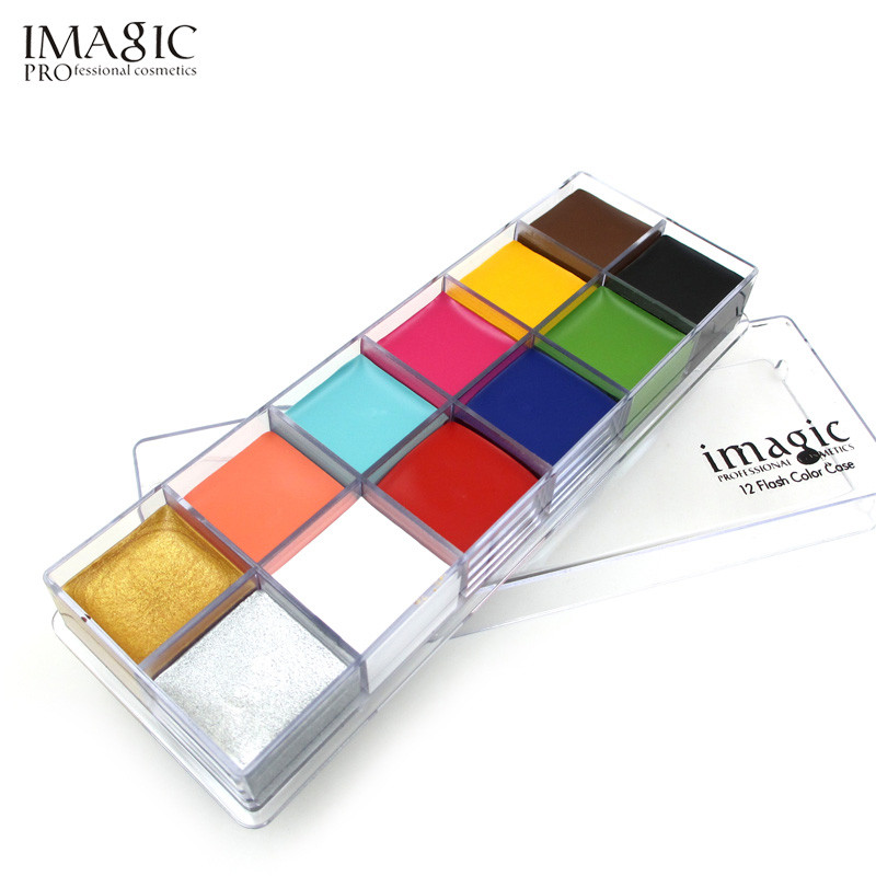 Buy White Waterproof Body Paint Safe Face Painting Face & Body Paint ...