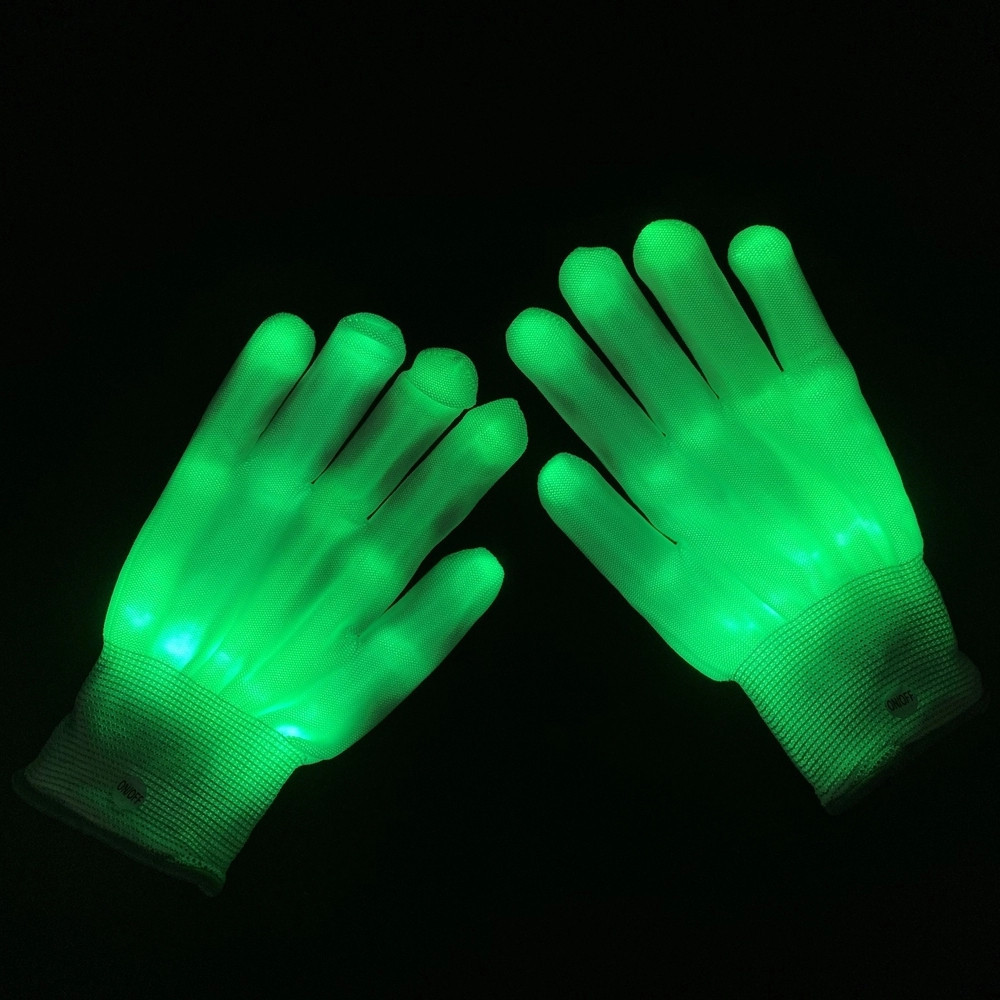 Buy Wholesale Rave Light Flashing Finger Lighting Glow Mittens Led Glow ...