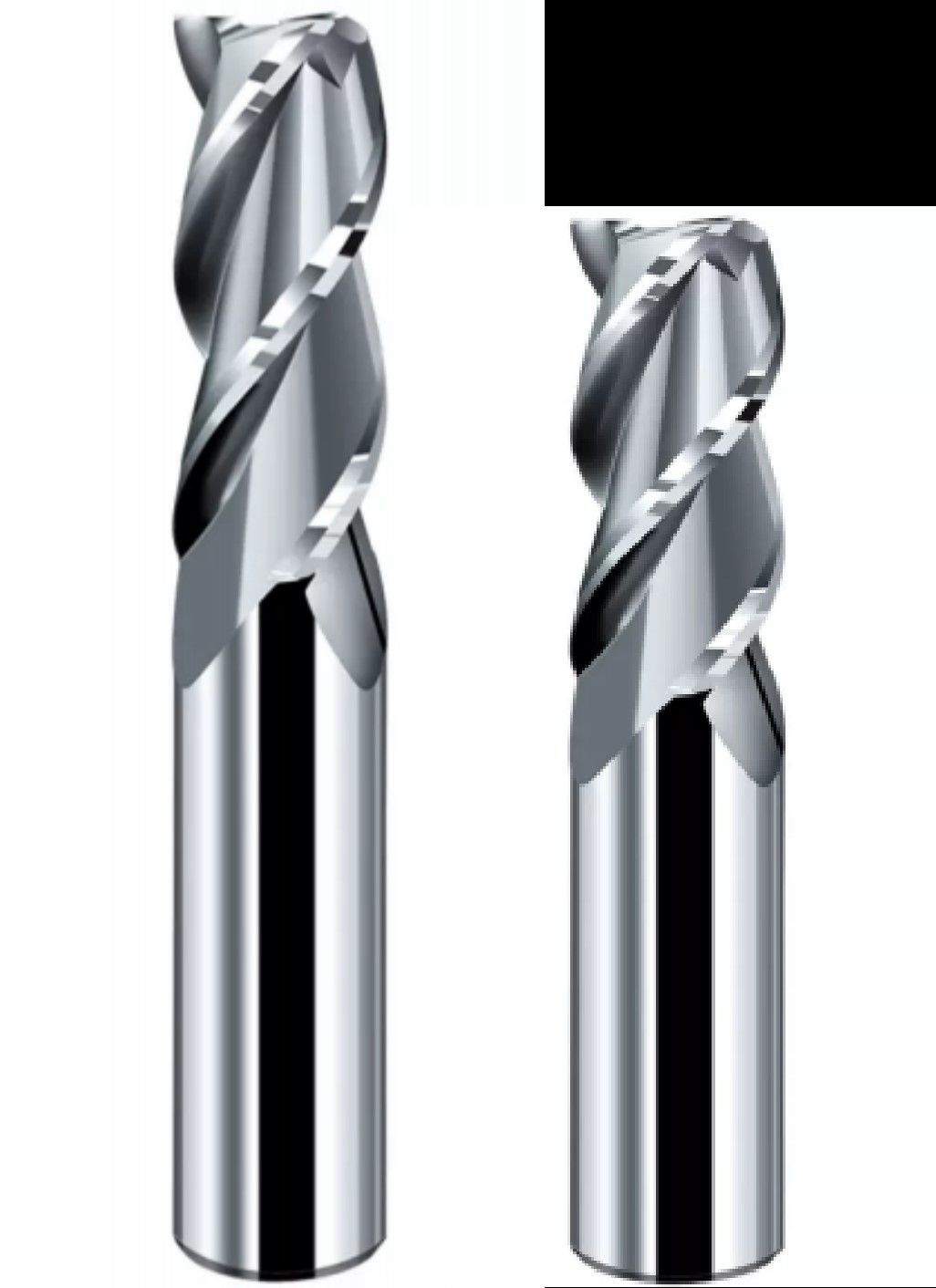 Buy Three-edged Tungsten Steel Alloy Aluminum Milling Cutter from ...
