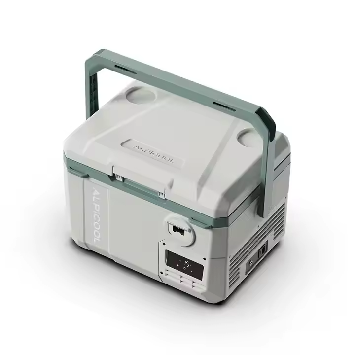 Buy Mc15 Alpicool Mini Car Fridge Freezer Electric Compressor Small ...