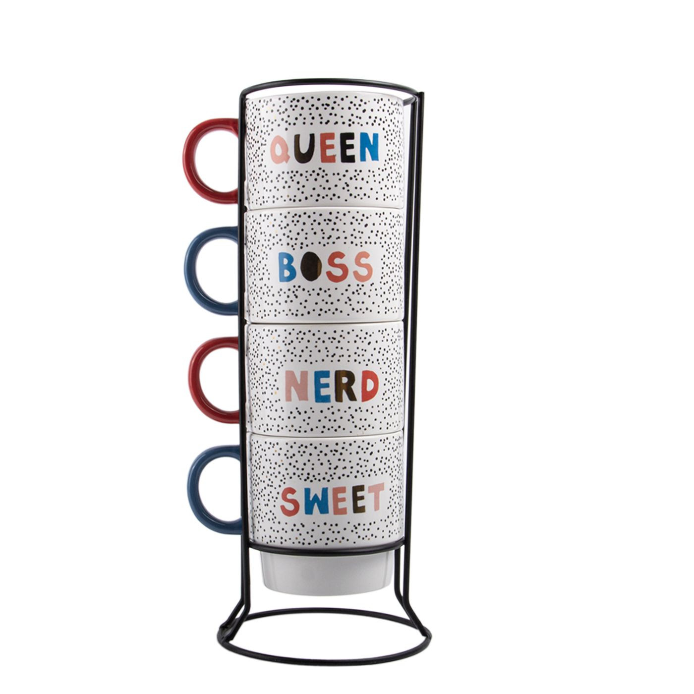 Buy Ceramic Stacking Mug Set With Stand from Suzhou Hengshuo Imp & Exp Co., Ltd., China ...