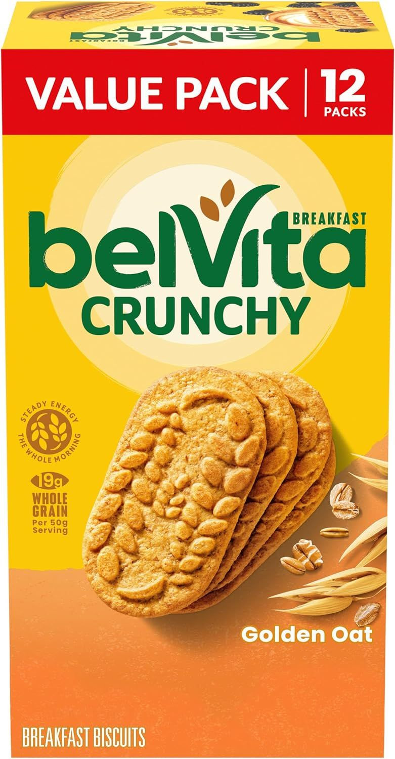Buy Belvita Breakfast Biscuits, Golden Oat, 21.12 Ounce from B & P ...
