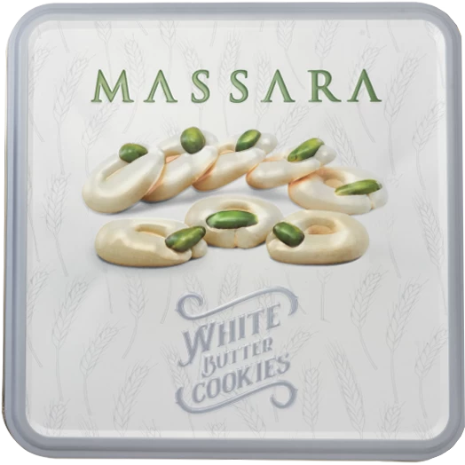 Buy White Butter Cookies 400gr from MASSARA, Republic of Türkiye ...