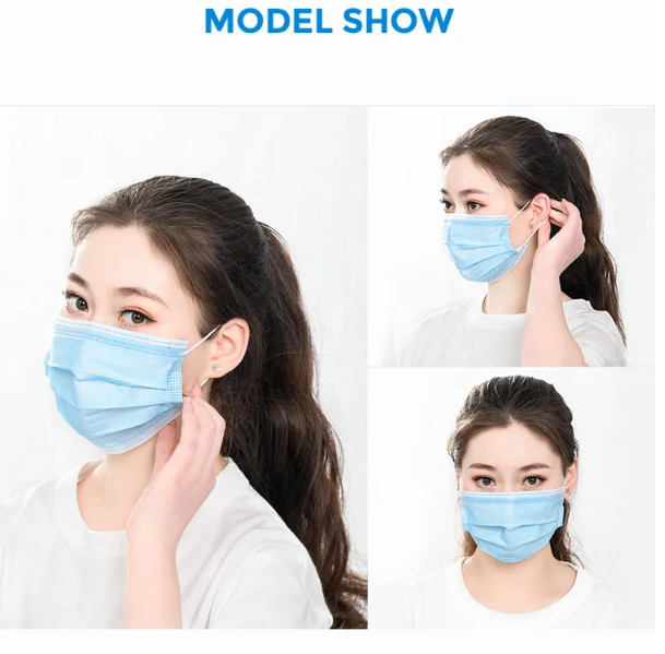 Buy Face Mask 3ply Disposable Non Woven Medical Mask Kids Face Mask ...